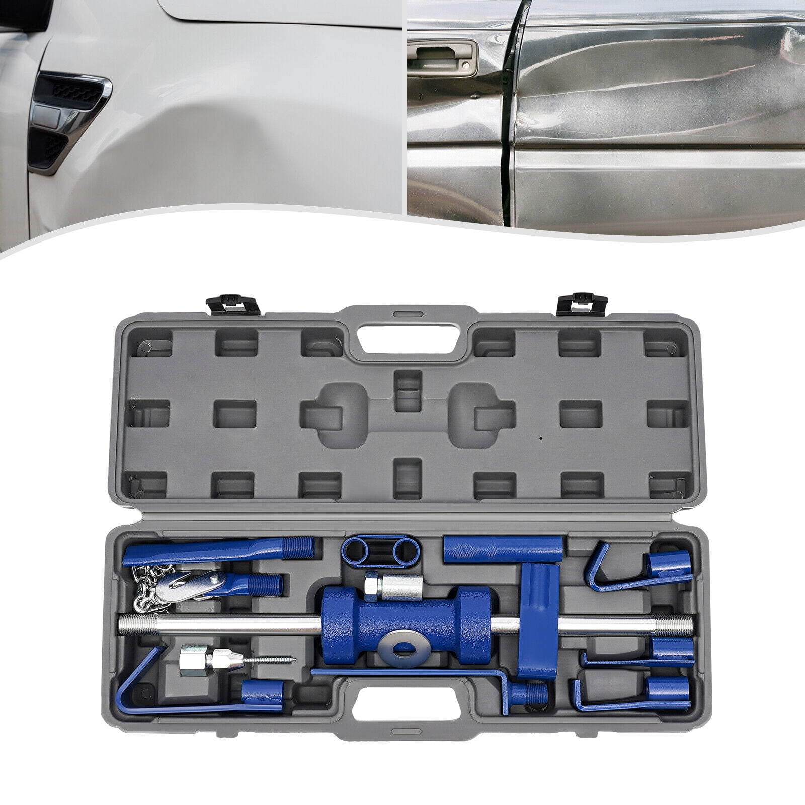 Dent Puller Slide Hammer Set with Carrying Case - Slide Hammer Dent ...