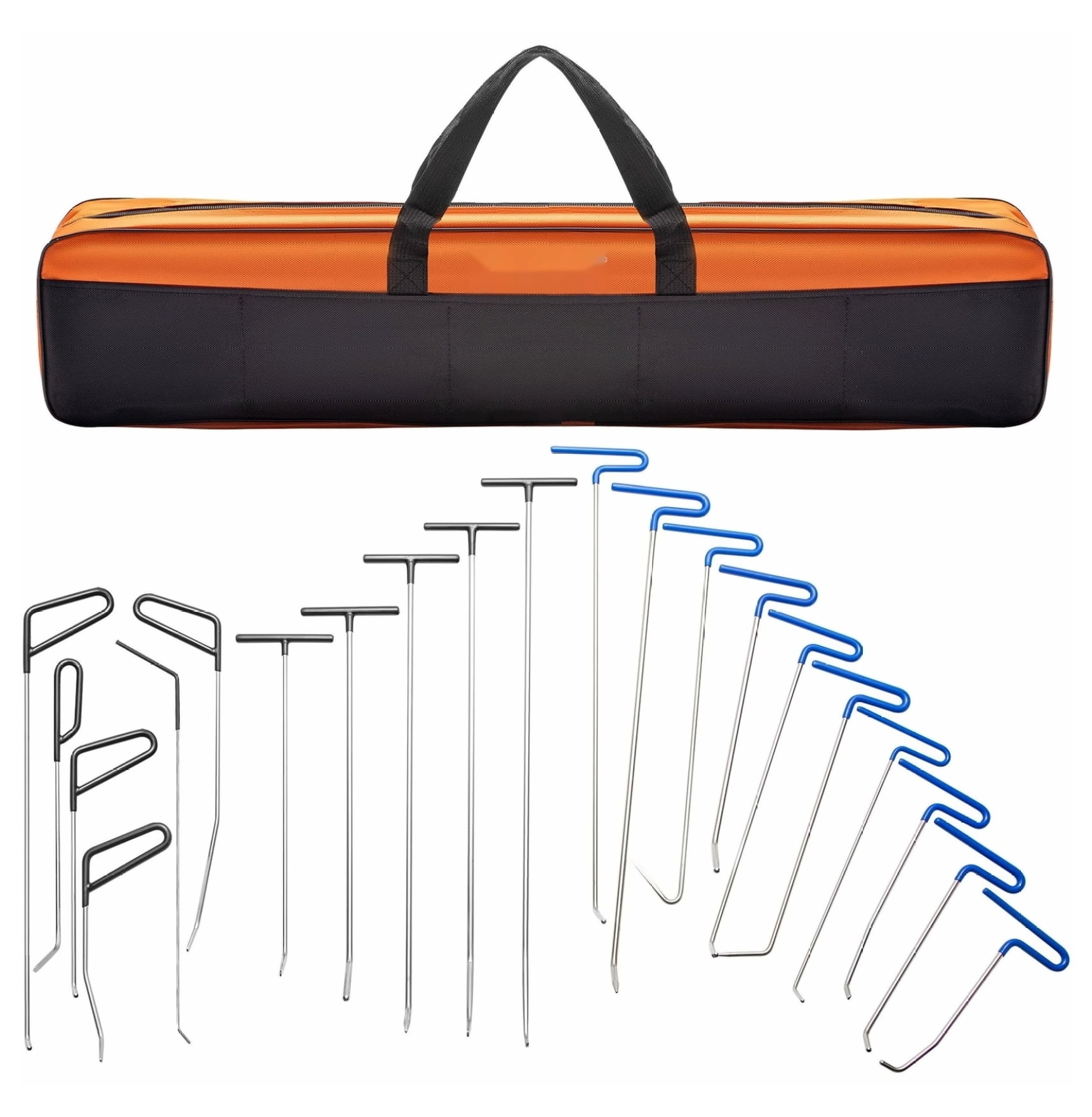 Dent Removal Kit 21 Pcs - Paintless Dent Repair Rods - Stainless Steel ...