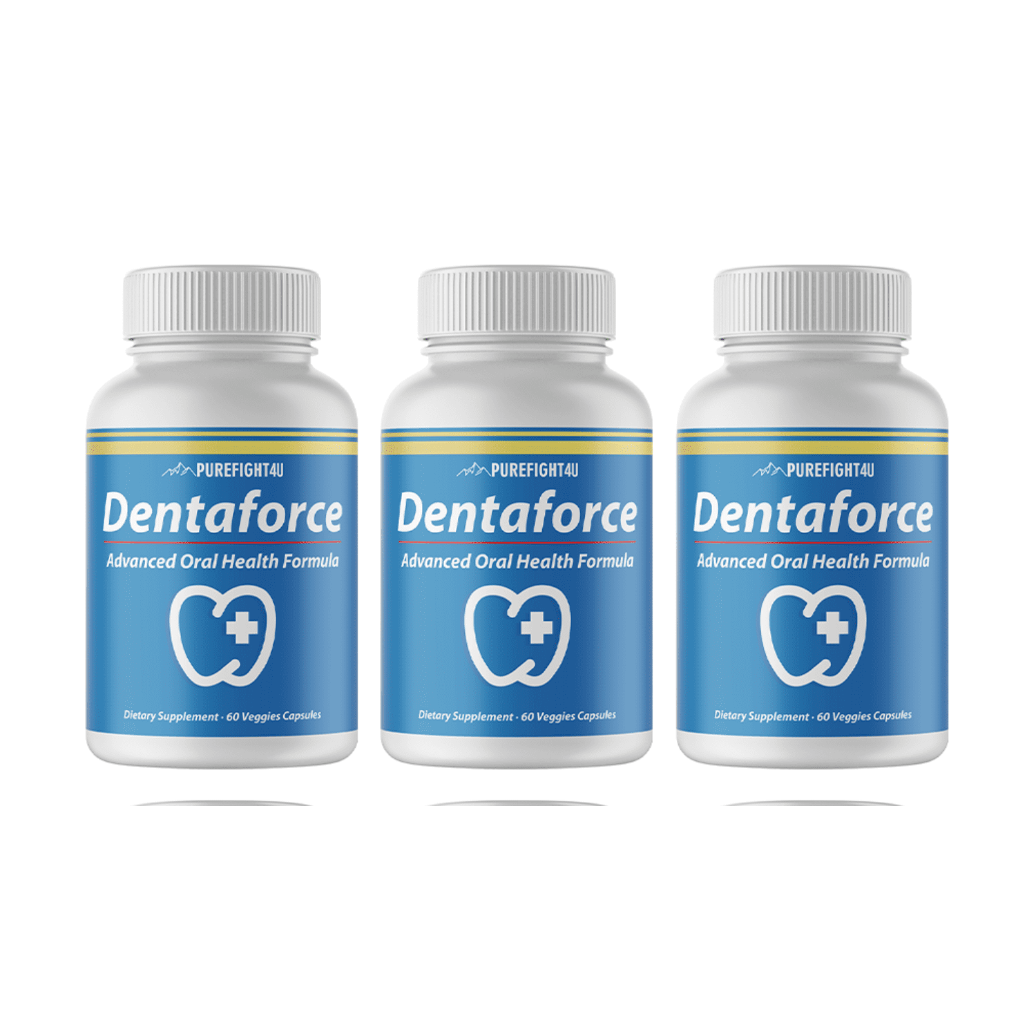 DentaForce Teeth & Gum Supplement - 10 Bottles 600 Capsules - Walmart.com