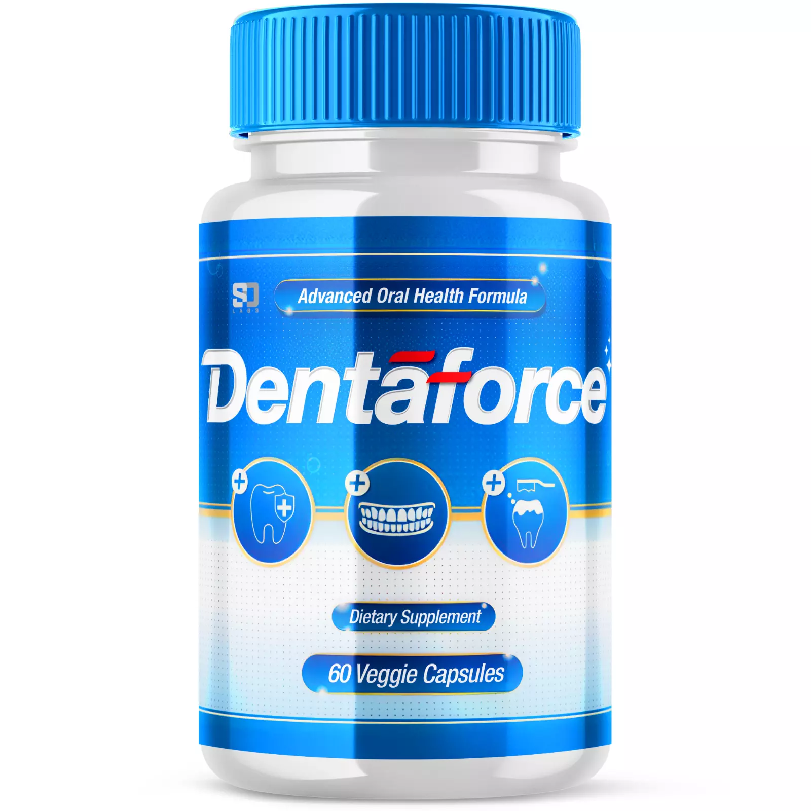 Dentaforce Advanced Oral Health Formula Supports Teeth & Gum Health 60 ...