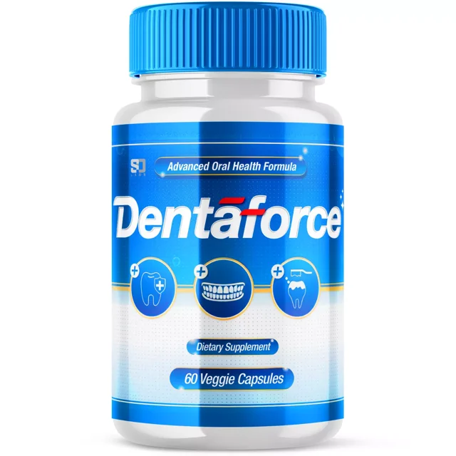 Dentaforce Advanced Oral Health Formula Supports Teeth & Gum Health 60 ...