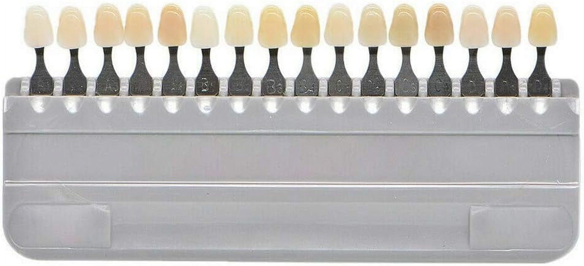 Dental 16 color chart Digital Shade Guide Tooth Color Comparator ...
