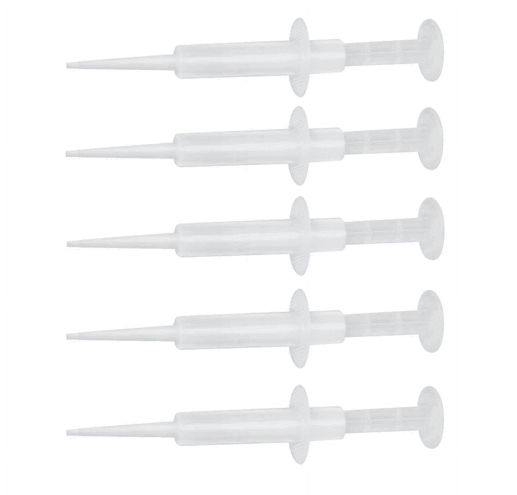 Dental 25 Pcs Disposable Plastic Impression Material Dipensing Syringes ...
