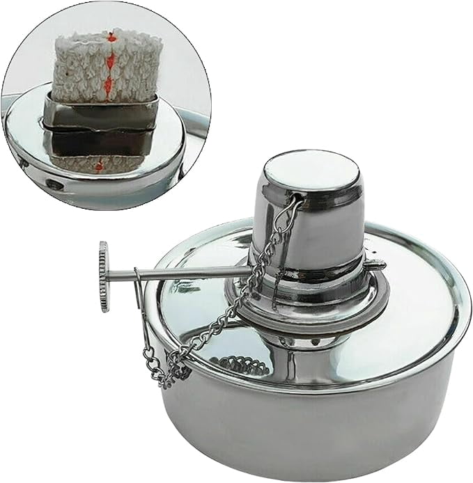 Dental Alcohol Lamp Stainless Steel Alcohol Burner Lamp Dental Lab ...