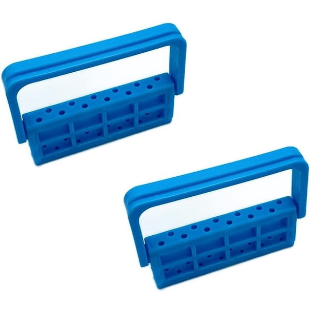 Dental Bur Caddy 12 Capacity Autoclavable 275°F. Adjustable, Reversible ...