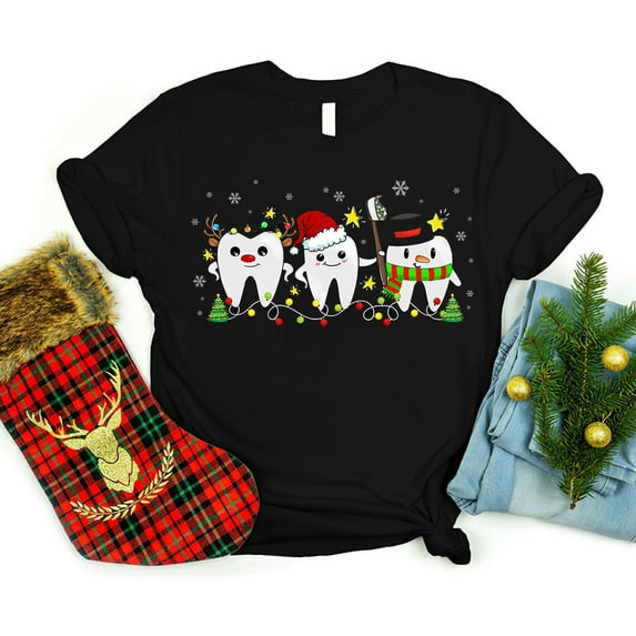 Dental Crew Christmas Shirt, Dentist Christmas Shirt, Dental Assistant ...
