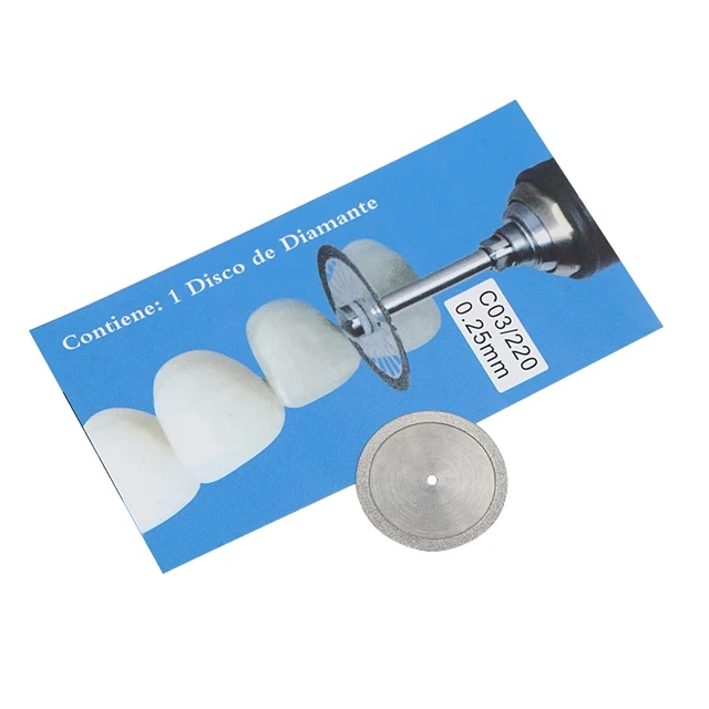 Dental Cutting Discs 22mm High Hardness Polishing Discs Dentist ...
