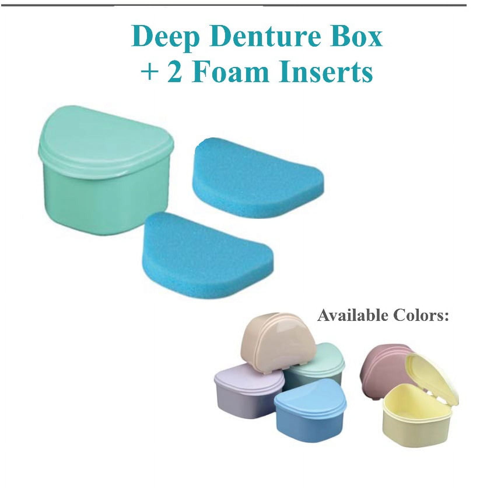 2/Pieces Dental Denture Box Deep For Retainer, Splint & Night Guard ...