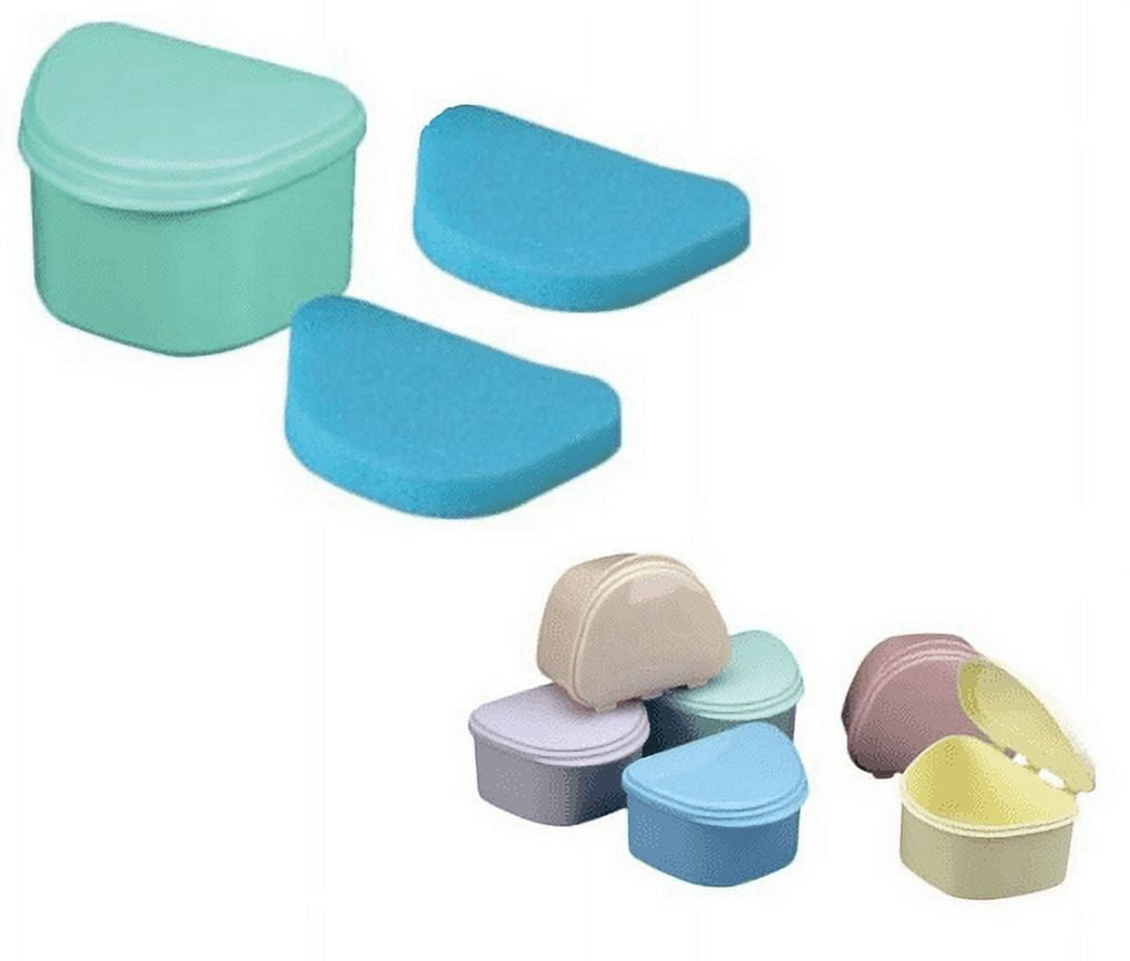 4/Pack Dental Denture Box Deep For Retainer, Splint & Night Guard with ...