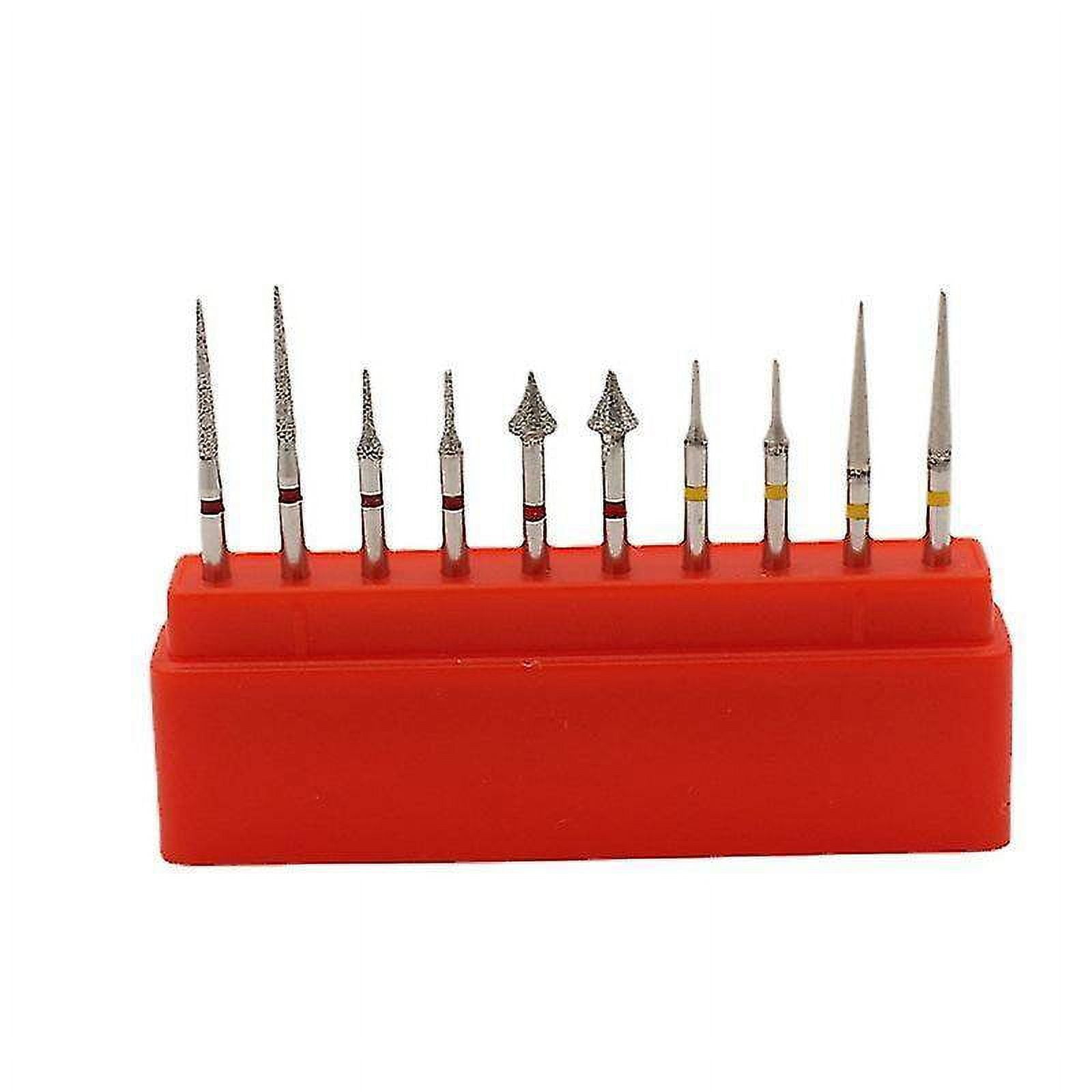 Dental Diamond Burs Kit Drills Teeth Polishing Bit Interproximal Enamel ...