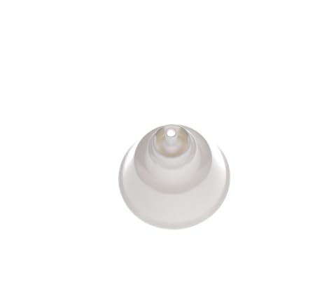 Dental Dry Oral Funnel Cup II Autoclavable White Plastic DryOral Cup ...