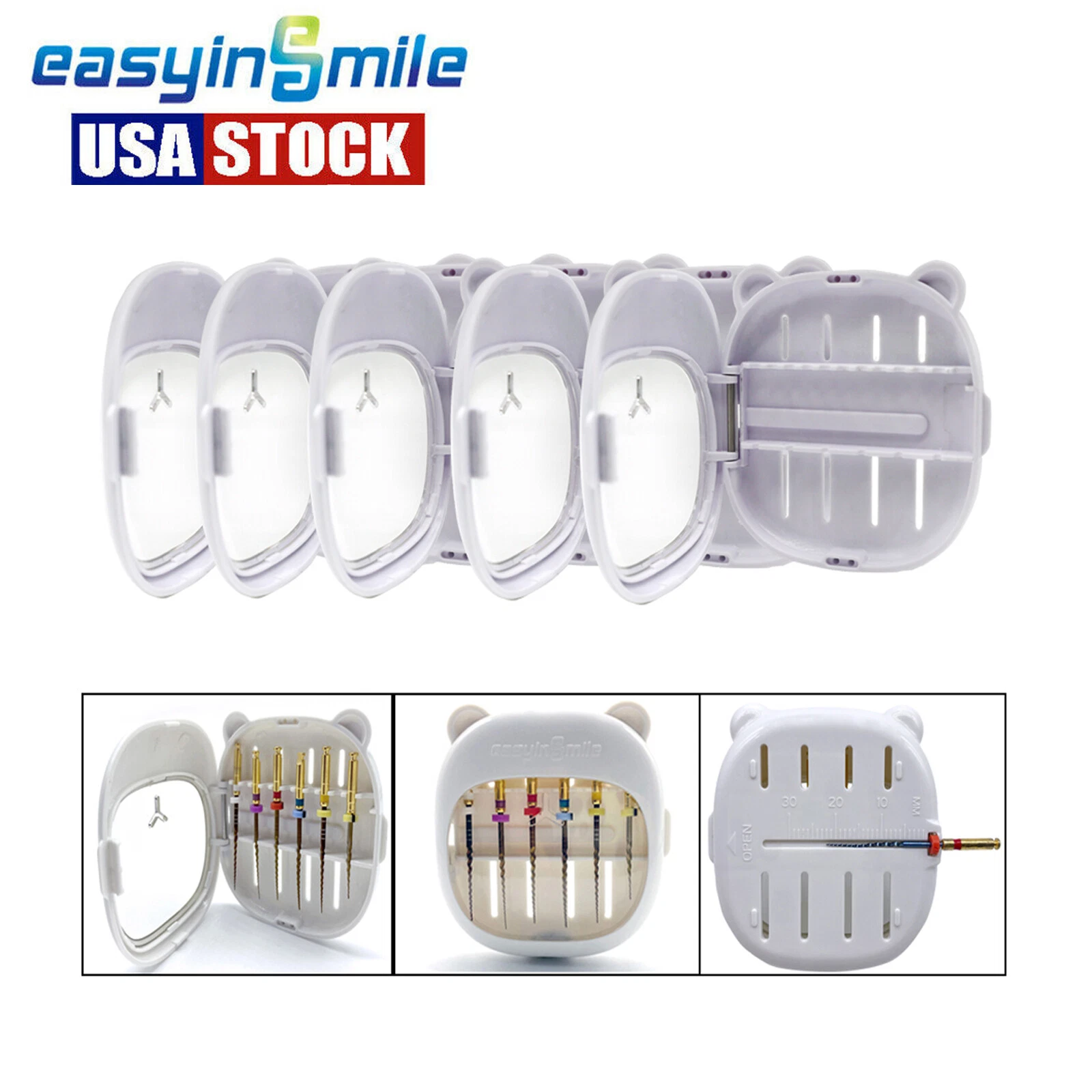 Dental Endo Files Box Sterilize Autoclavable Manage Box Holder Endo ...