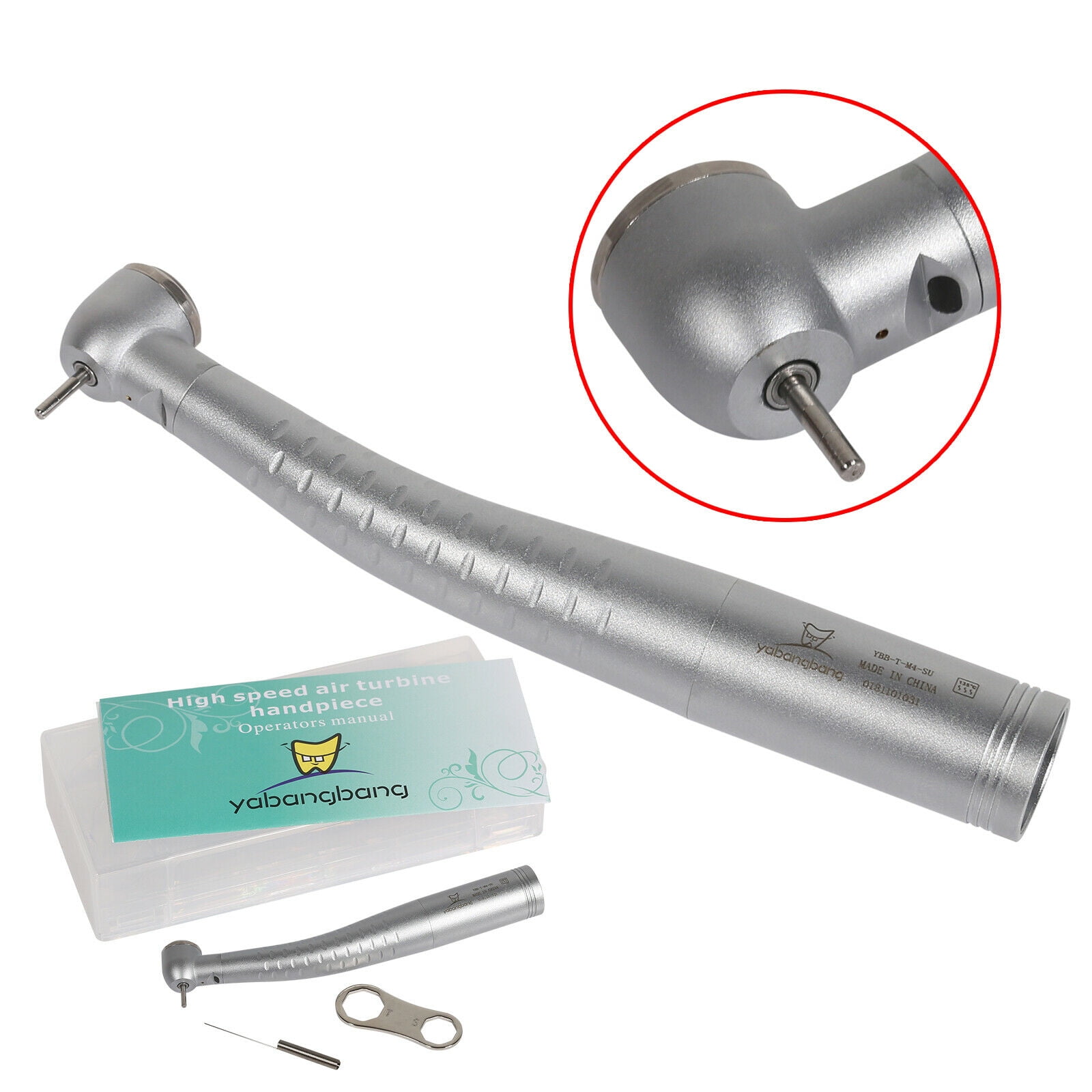 Dental Fiber Optic LED High Speed Handpiece Turbine fit KAVO Multiflex ...