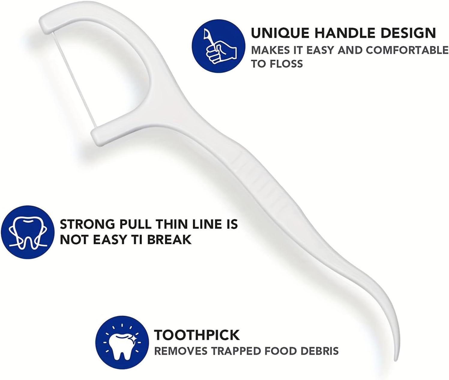 Dental Floss Gentle Clean Soft Floss Stick With Superior Strength ...