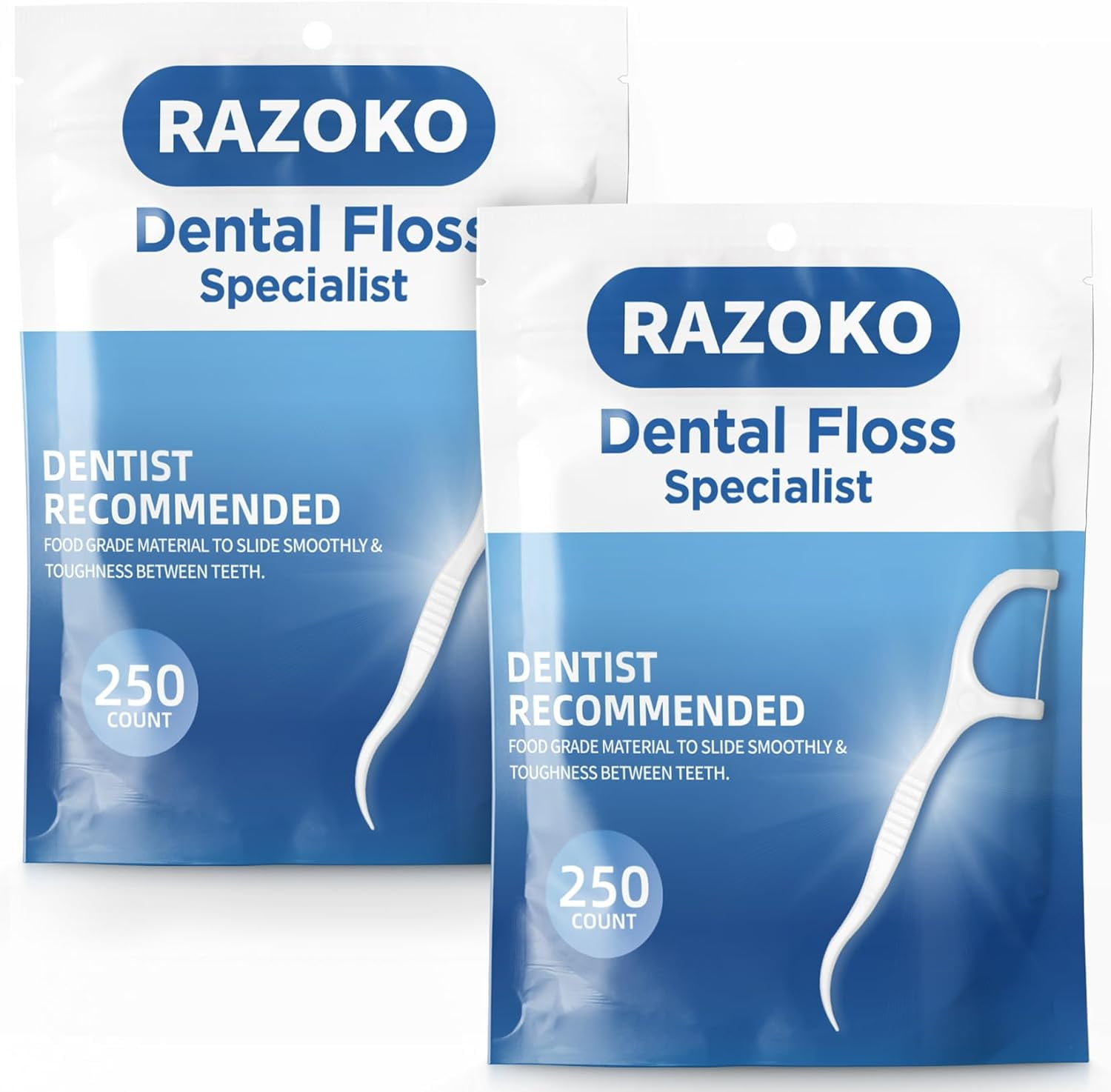 Dental Floss Picks High Pull Toothpicks Sticks,Professional Clean Floss ...
