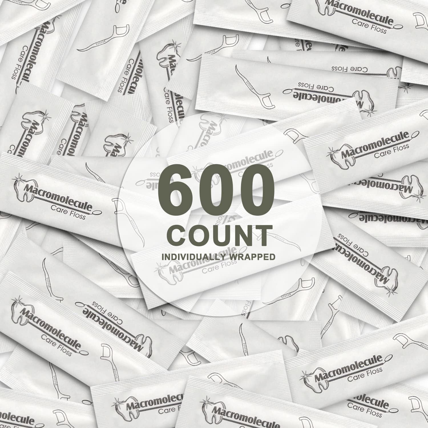 Dental Floss Picks Individually Wrapped, Travel Dental Floss ...