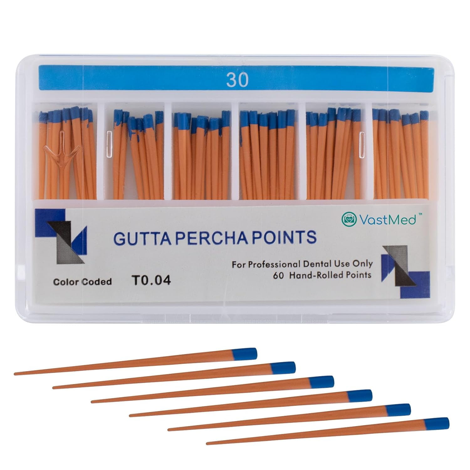 Dental Grade Gutta Percha Points by VASTMED | Dental Endo Endodontic ...