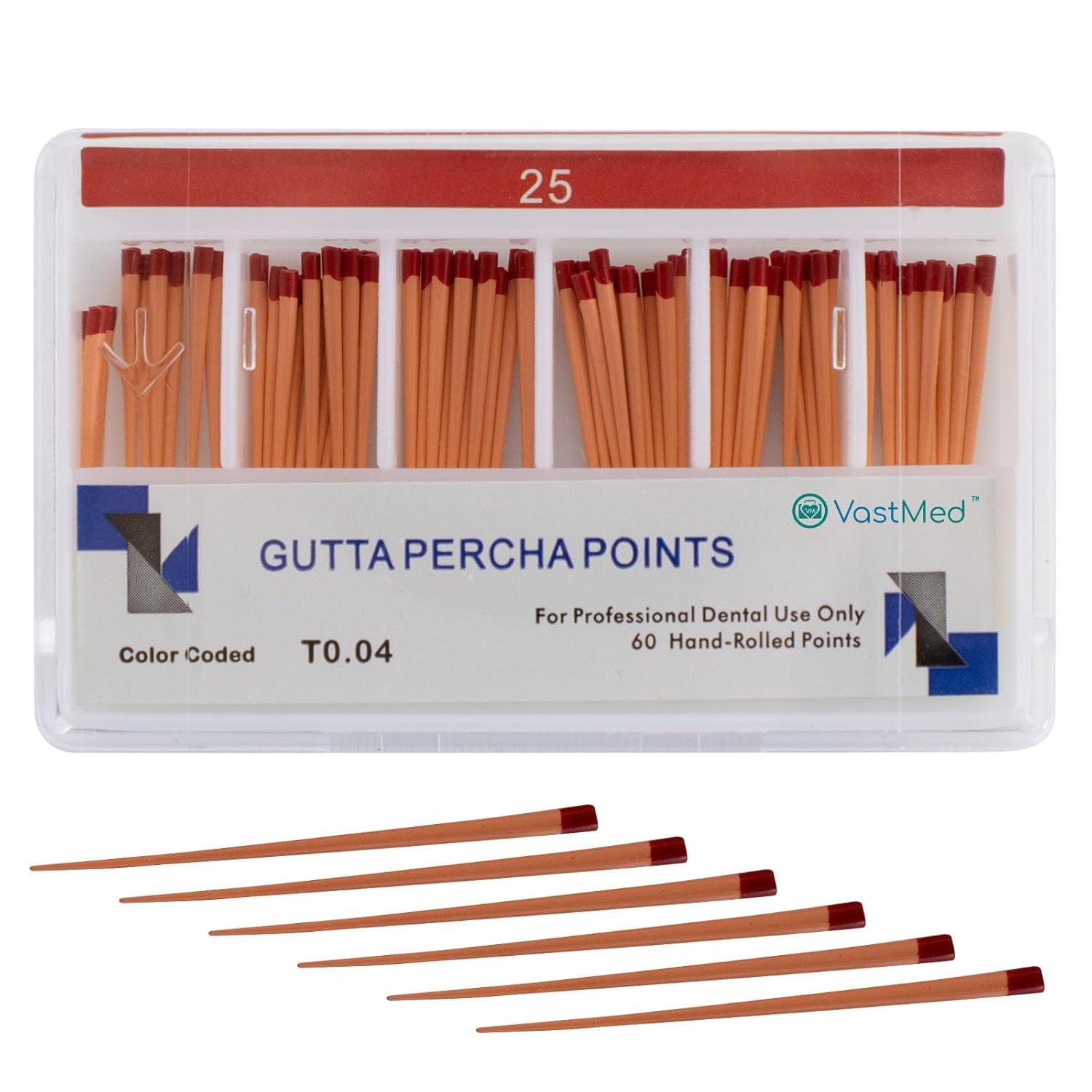 Dental Grade Gutta Percha Points by VASTMED | Dental Endo Endodontic ...
