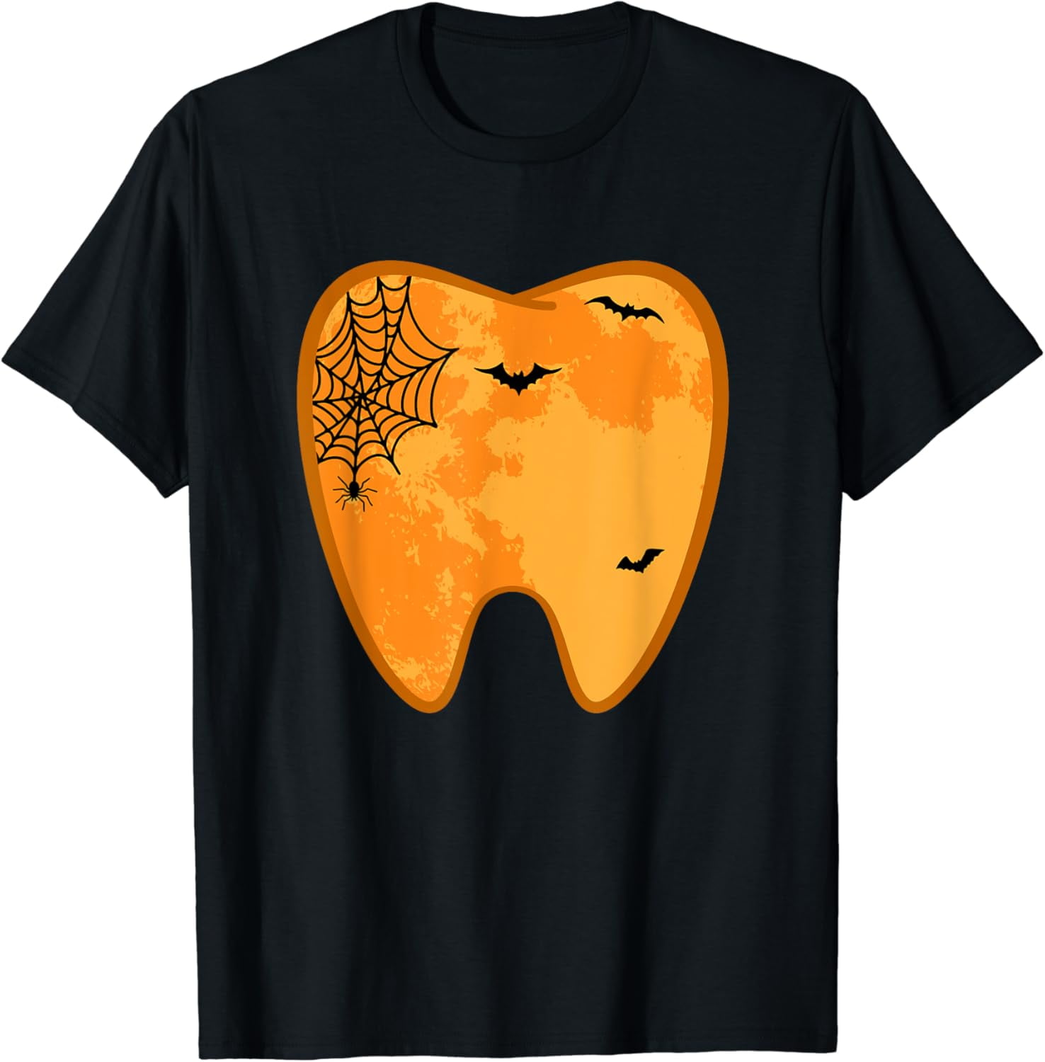 Dental Halloween Tooth Lazy Costume Spooky Dentist T-Shirt - Walmart.com