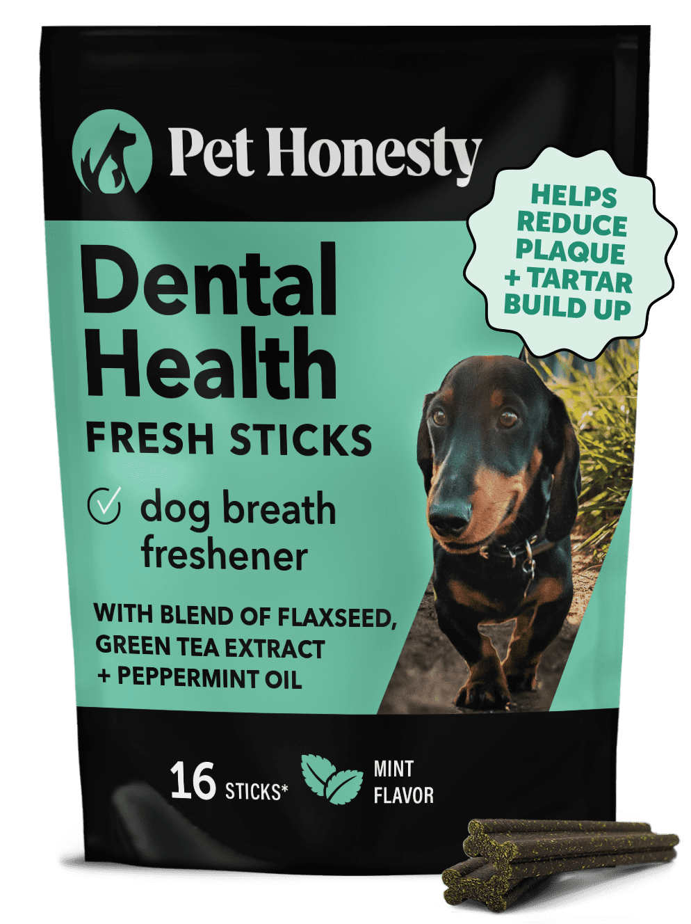 Dental Health Fresh Sticks for Dogs (Mint Flavor) - Walmart.com