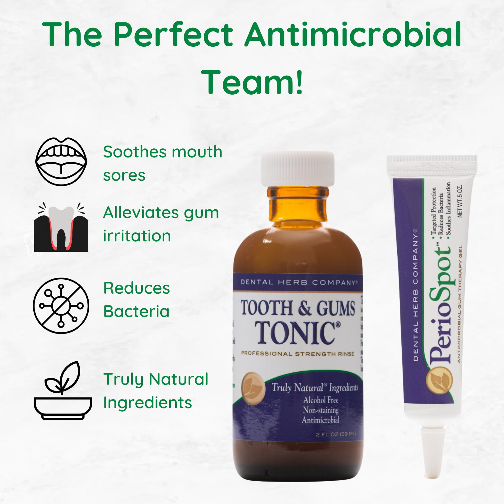 Dental Herb Company - PerioSpot - Antimicrobial mouth sore and gum care ...