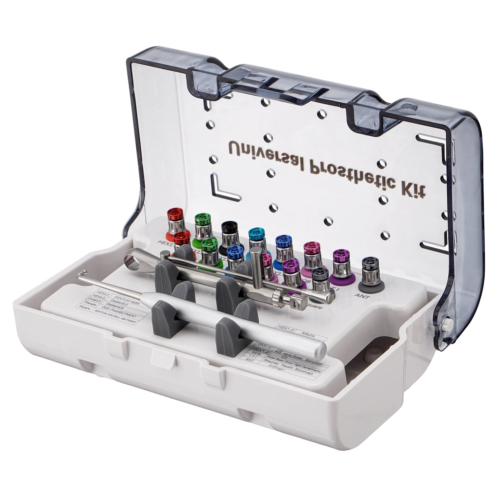 Dental Implant Prosthetic Multi-Unit Locator ABT Driver Torque Wrench ...