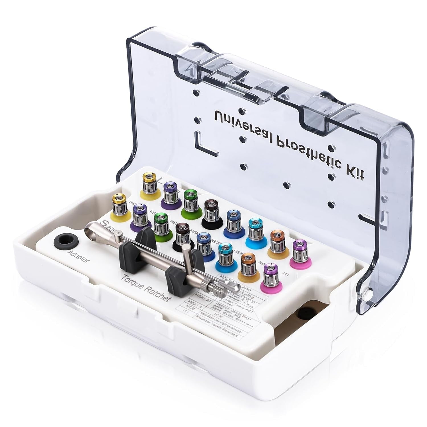 FOUR E's Scientific Dental Implant Torque Wrench Set Universal ...