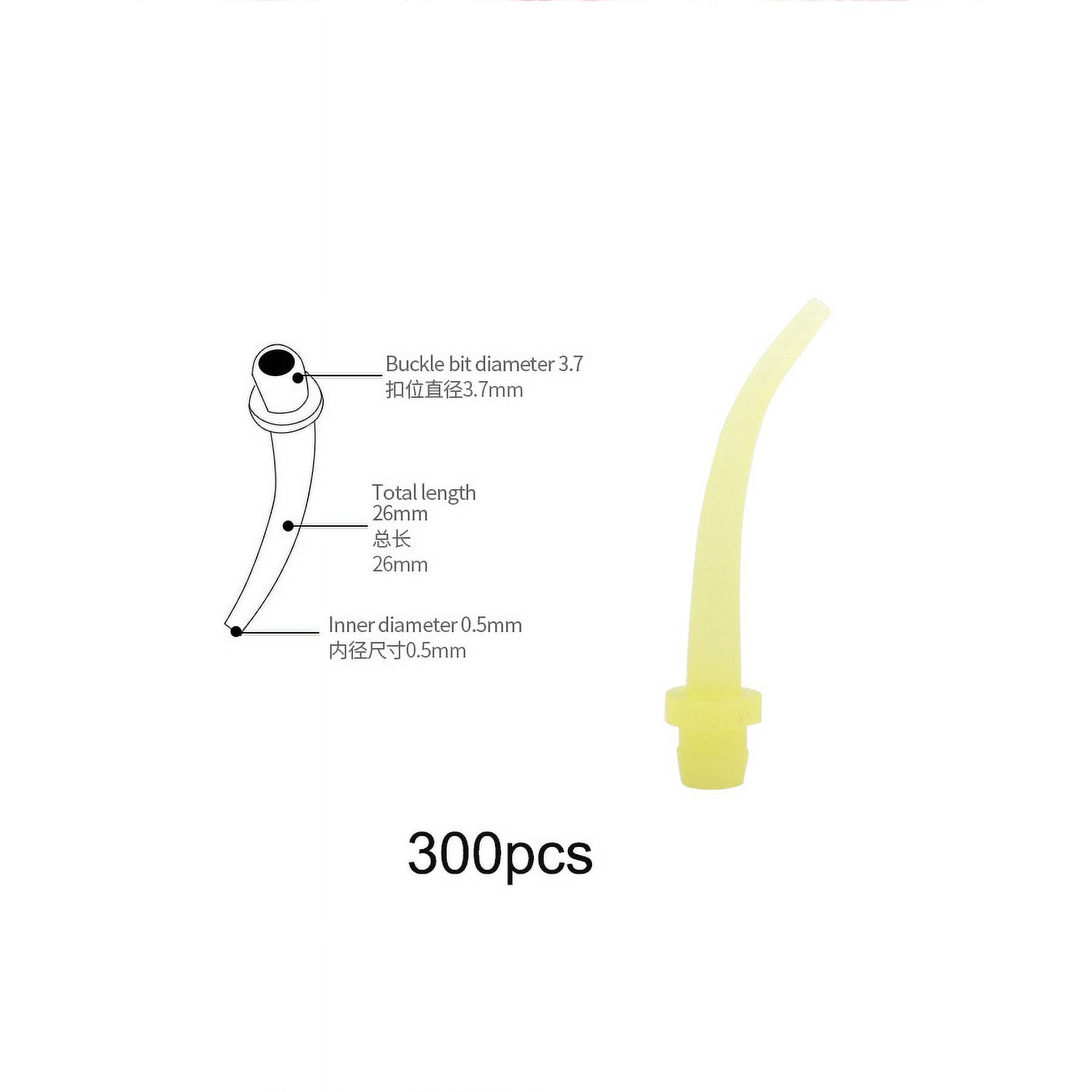 Dental Impression Mixing Tips Silicone Rubber Gun Conveying Mixing Head ...