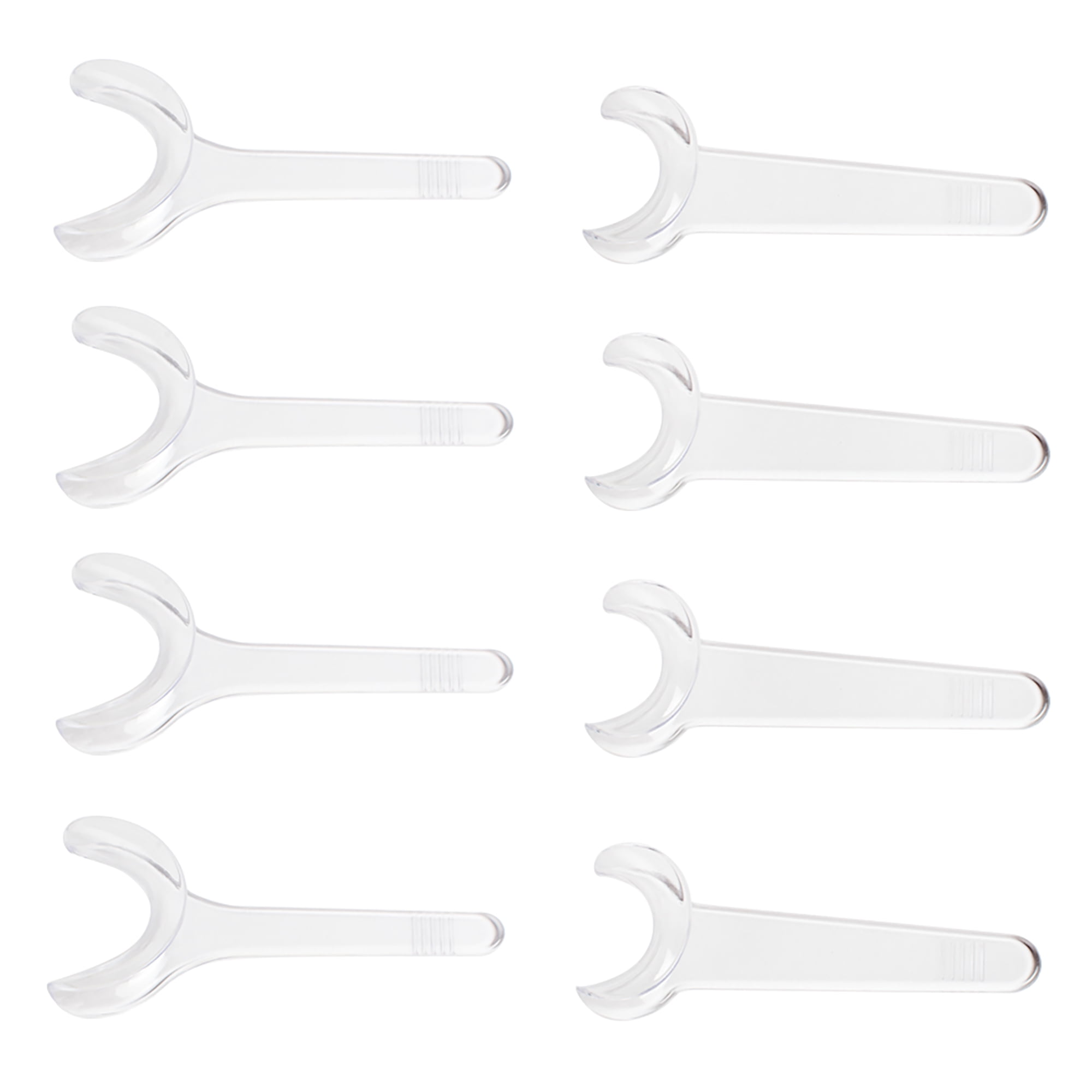 Dental Intraoral Retractor 8pcs/4Sets - S+L T-Shape Cheek Lip Intraoral ...