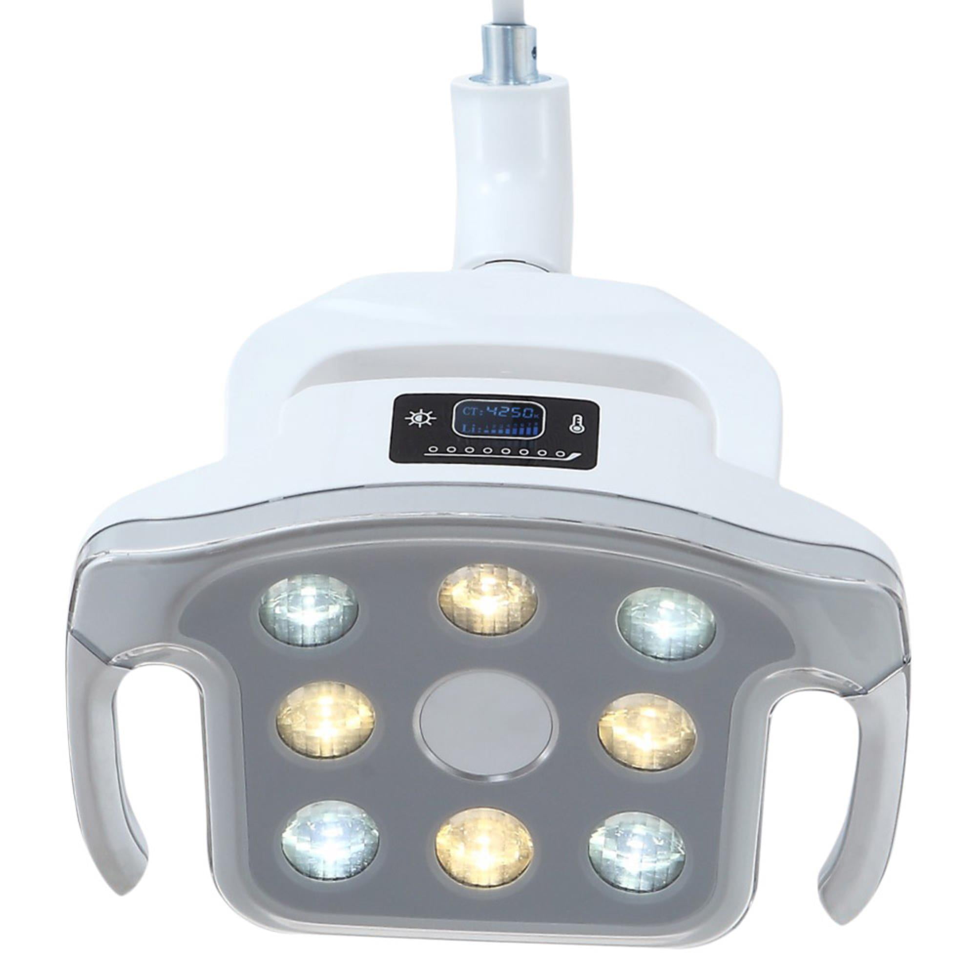 Dental LED Surgical Lamp - 8 Shadowless LEDs, Adjustable Color ...