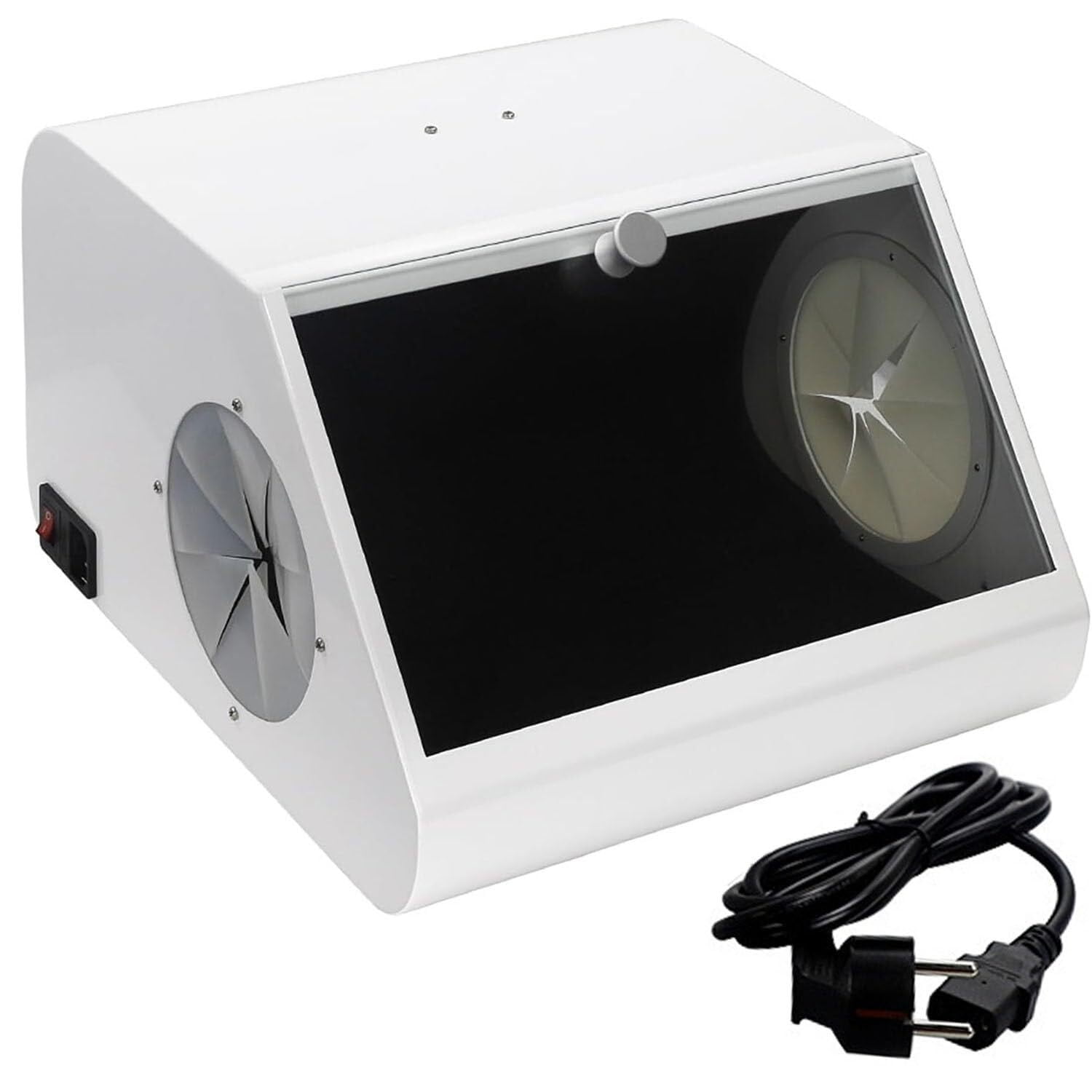 Dental Lab Dust Box with LED Sandblasting Dust Collector, Vacuum Dust ...