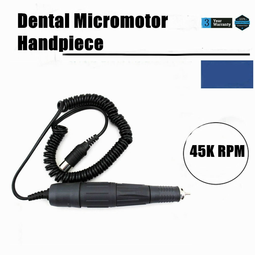 Dental Lab Micro motor Handpiece 0-45000RPM High Speed - Walmart.com