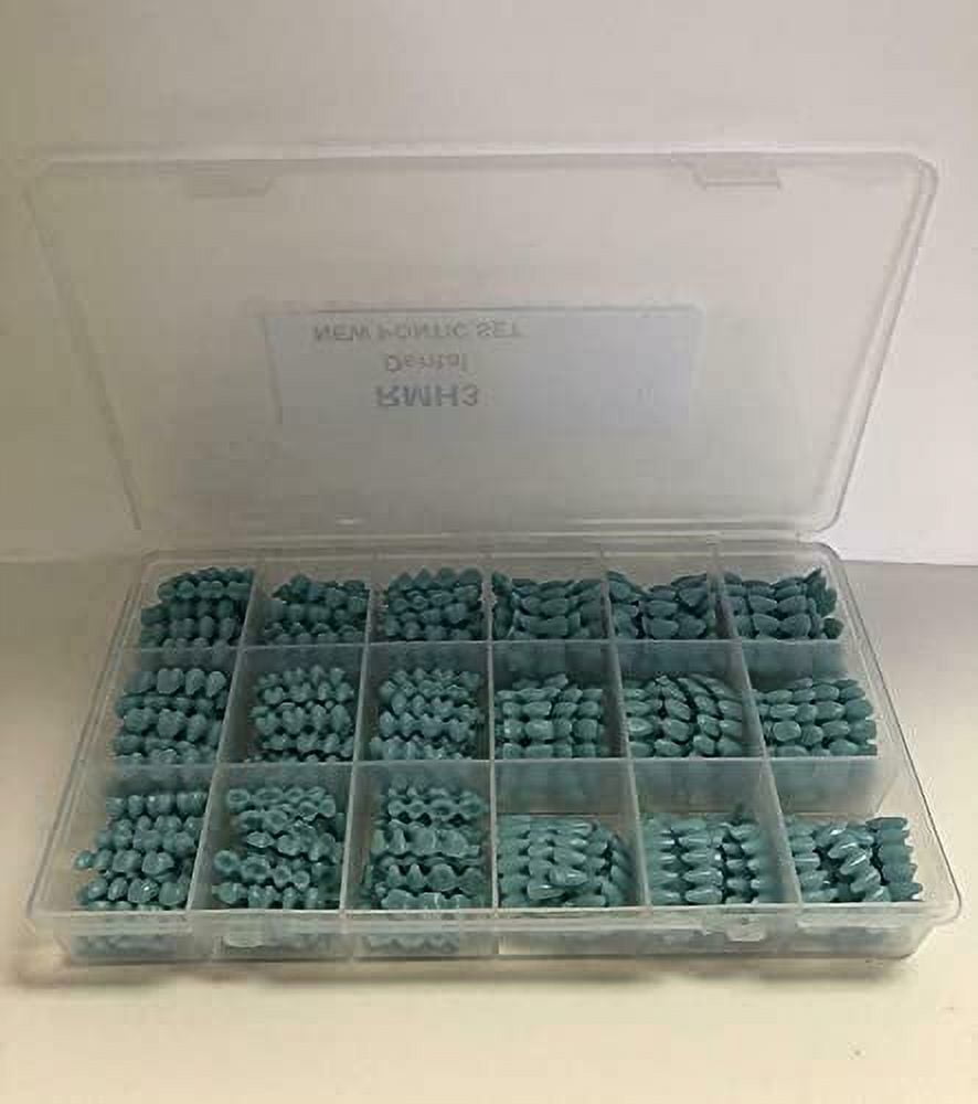 Dental Lab New Pontic Wax Set Porcelain Blue 18 Sizes 325pcs/box ...