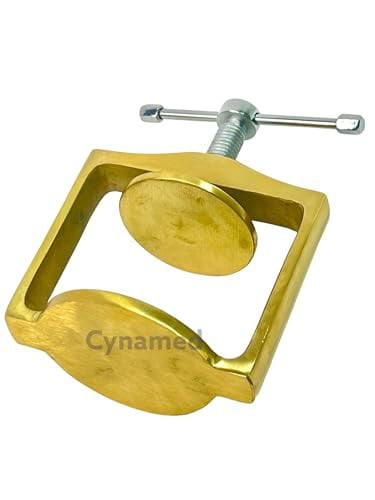 Dental Laboratory Single Brass Flask Press Compress for Denture Partial ...