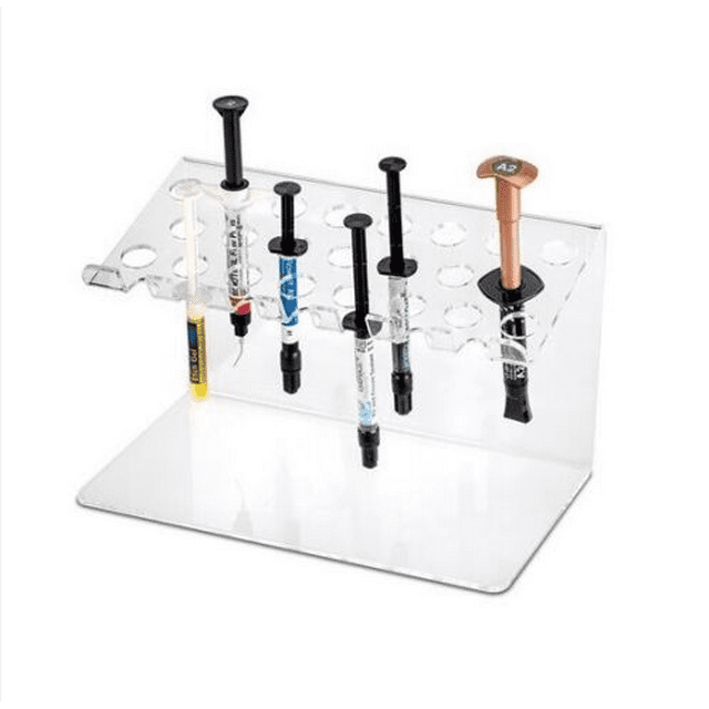 Dental Large Composite Material Holder Clear Acrilyc for 32 Syr ...