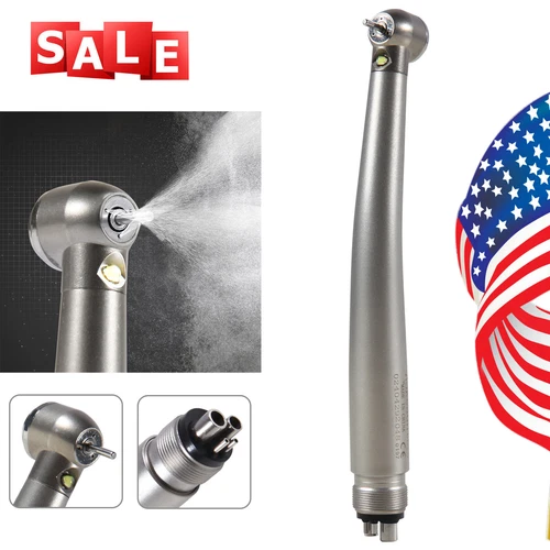Dental Led E-Generator High Speed Handpiece With Light 4 Holes Nsk ...