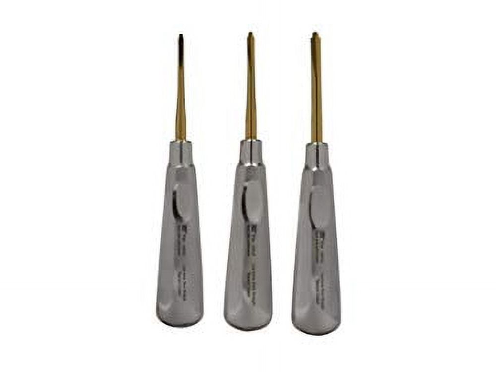 Dental Luxating Elevators with Periotome Tips Set of 3pcs for Reduced ...