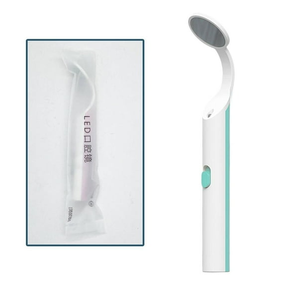 Dental Mirror with Light - LED Lighted Teeth Inspection Mirror, Anti ...