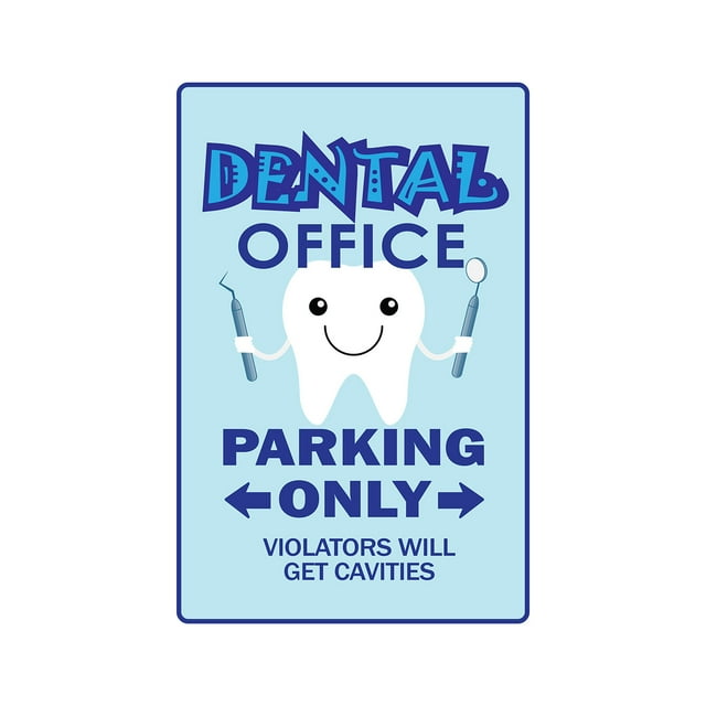 Dental Office Sign | Indoor/Outdoor | 20" Tall - Walmart.com