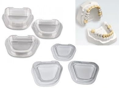 Dental Ortho Disposable Base Model Fromers Clear Medium Size Dental Lab ...