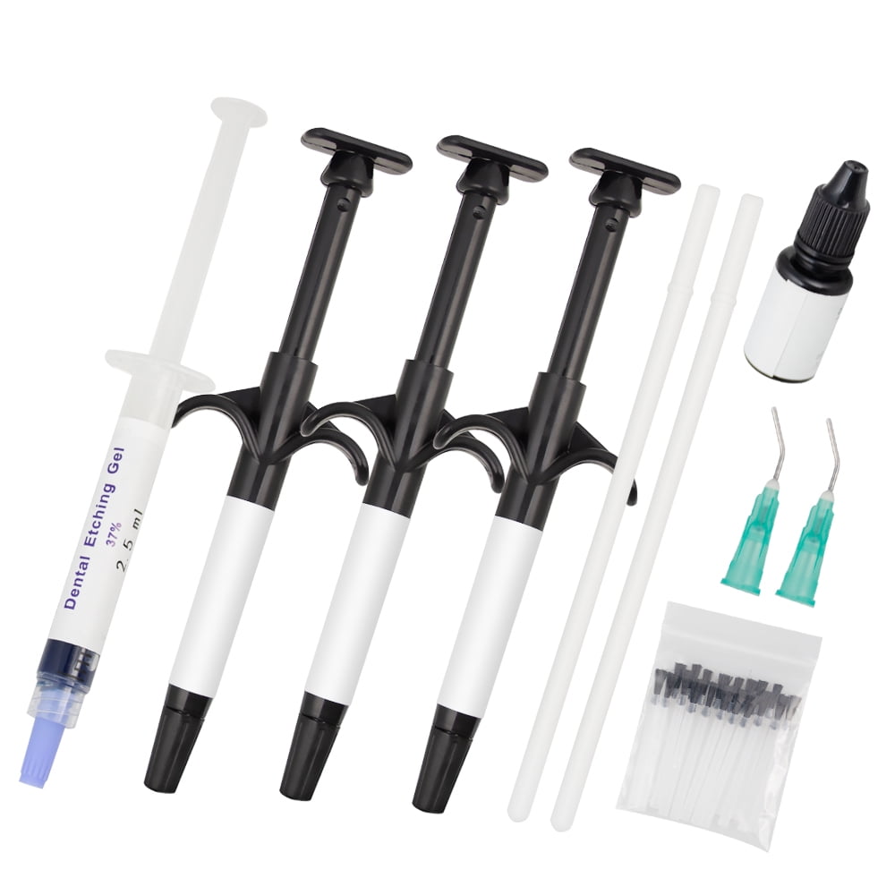 Dental Orthodontic Bonding System Metal Bracket Light Cure Adhesive Kit ...