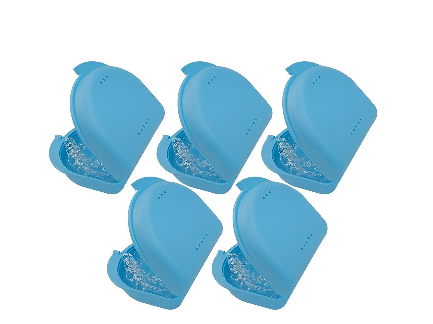 Dental Orthodontic Retainer/Aligner Case/Box/Mouth Guard and Denture ...