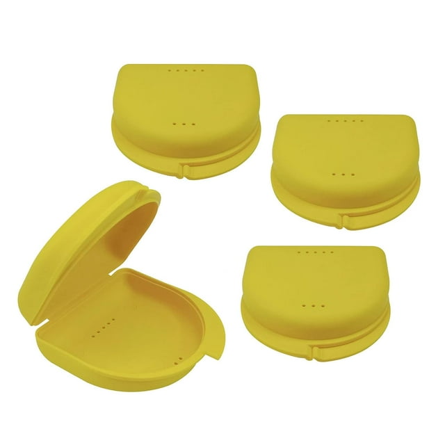 Dental Orthodontic Retainer/Aligner Case/Box/Mouth Guard and Denture ...