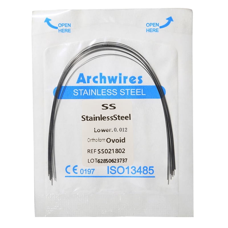 Dental Orthodontic Stainless Steel Arch Wire Super Elastic Retainer ...