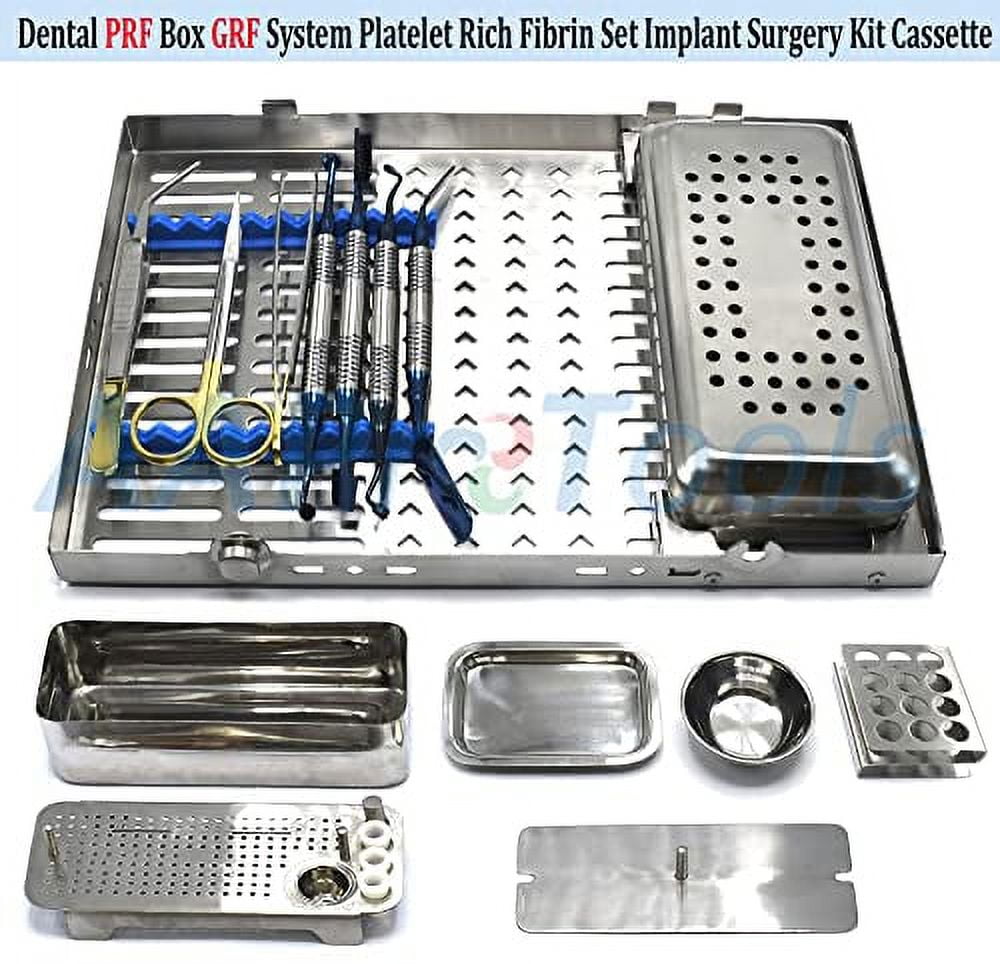 Dental PRF Box GRF System Platelet Rich Fibrin Set Surgi Membrane Kit ...