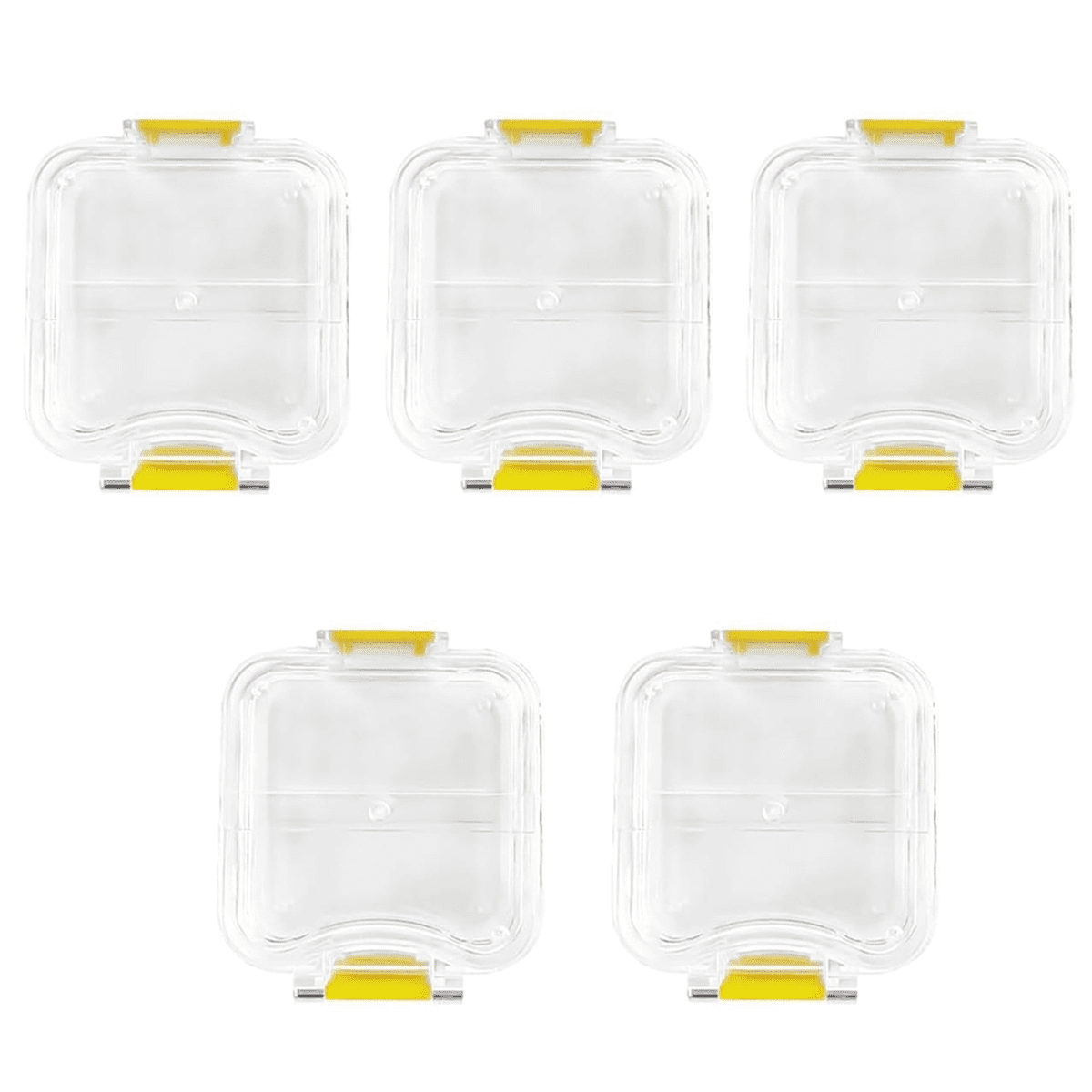 Dental Pillow Crown Box, 5Pcs Transparent Membrane Film Showcase Tooth ...