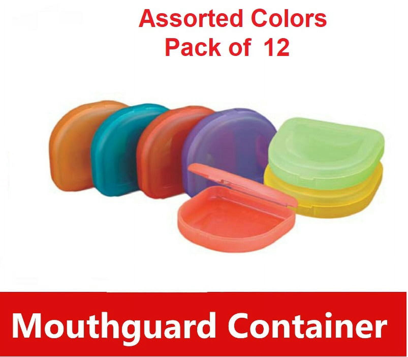 Dental Retainer Denture Storage Case Box Mouthguard Container (Box of ...