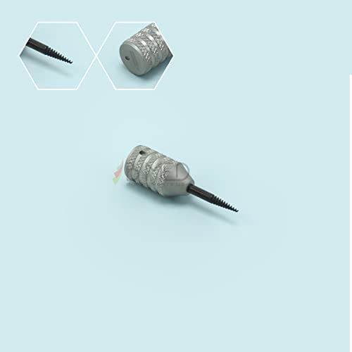 Dental Root Extraction Screw Titanium Root Tip Remover Short Handle 1.5 ...