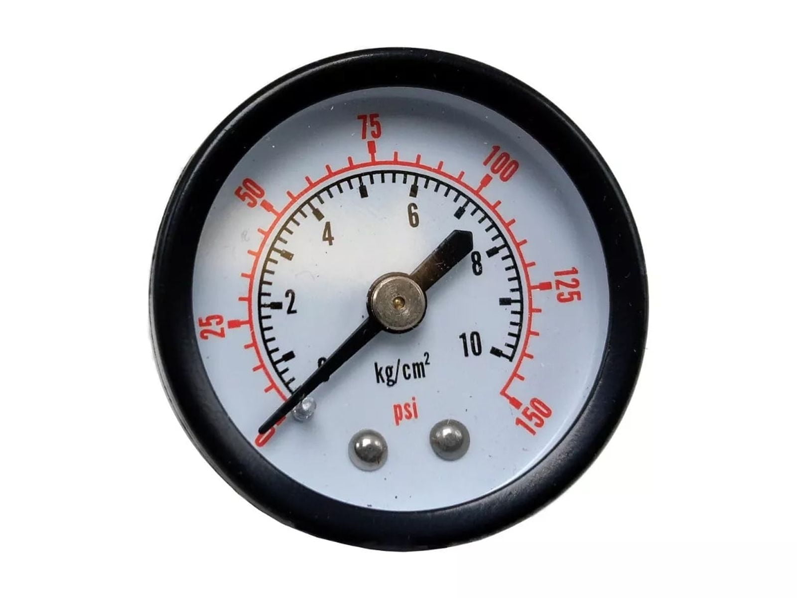 Dental Round Pressure Gauge 0-150 psi 1 1/2" Hole (DCI Type) (Pack of 5 ...
