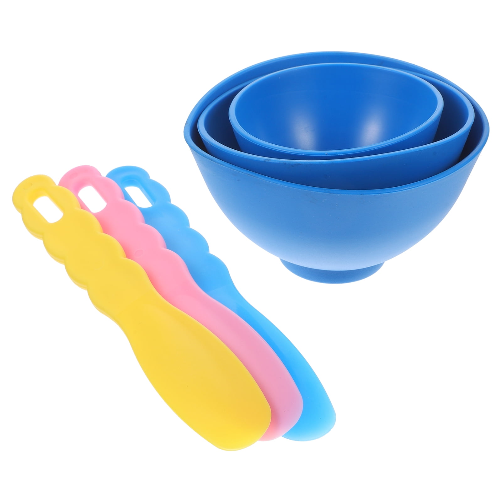 Dental Rubber Bowl Silicone Mixing Stick Set Small Mixed for Plastic ...